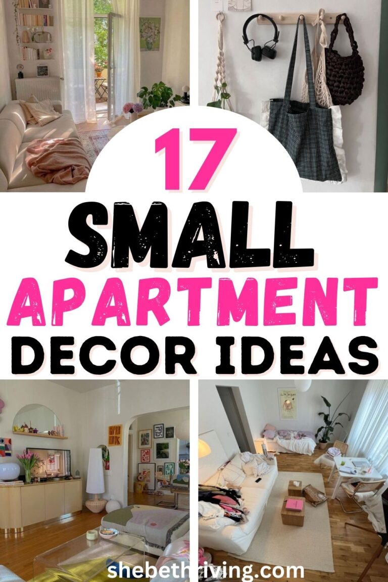 17 Genius Small Apartment Decor Ideas To Maximize Your Space