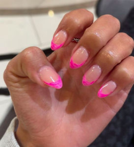 25 Stunning Pink French Tip Nail Designs To Recreate Next