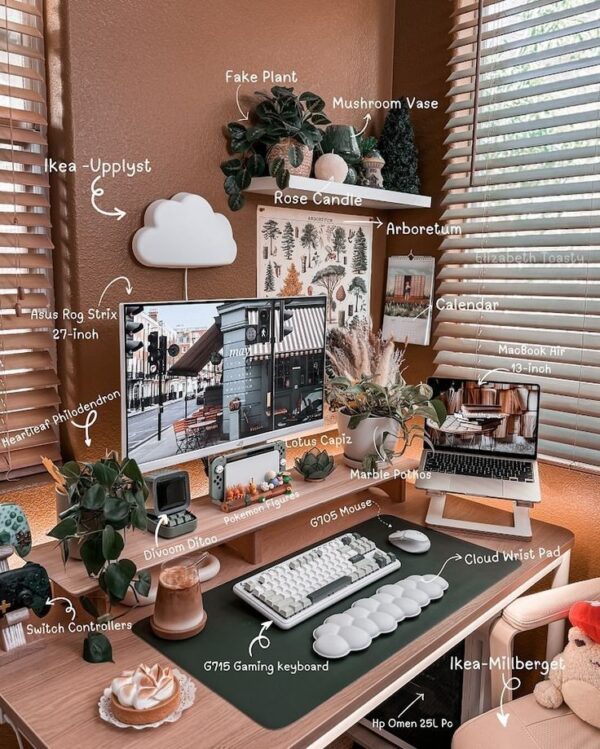 22 Cozy Desk Decor Ideas You'll Be Obsessed With